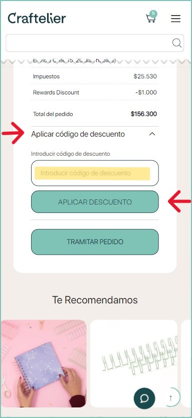 ¿Cómo aplicar los puntos de fidelización o códigos de descuento desde ...
